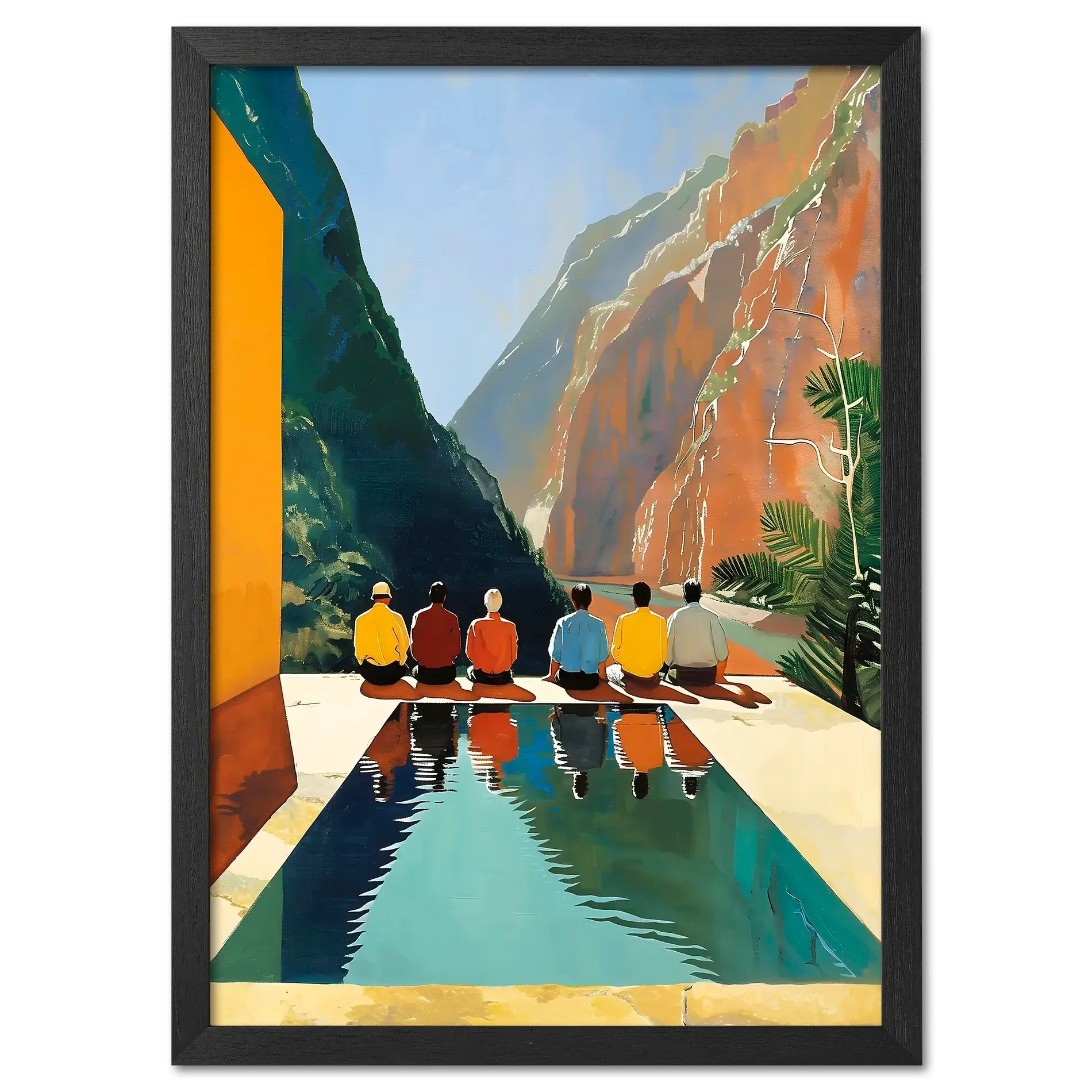 Reflection of Silence - Poster – ArtDarts
